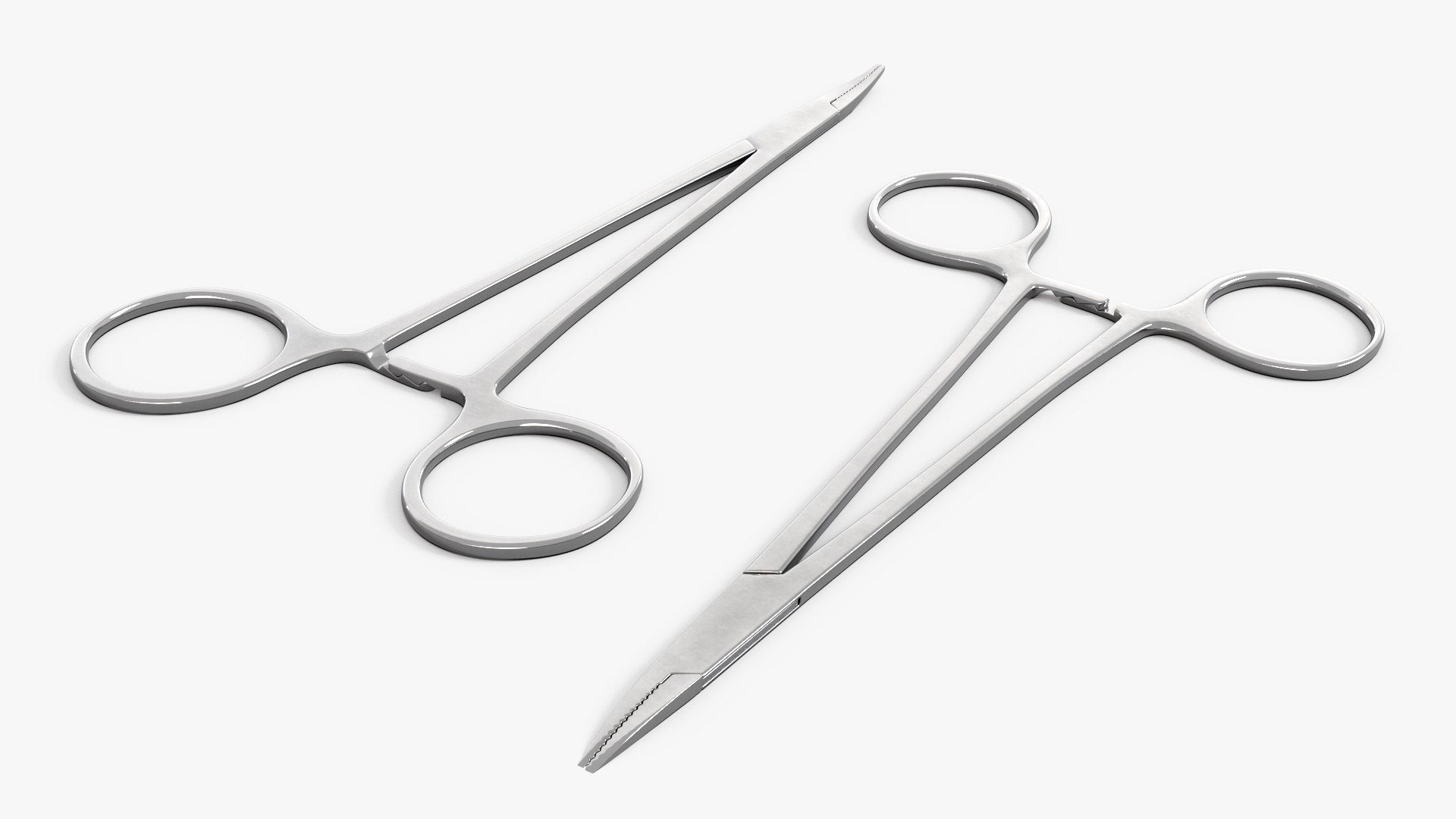 Curved Kelly Artery Forceps 3D Model - TurboSquid 2390535