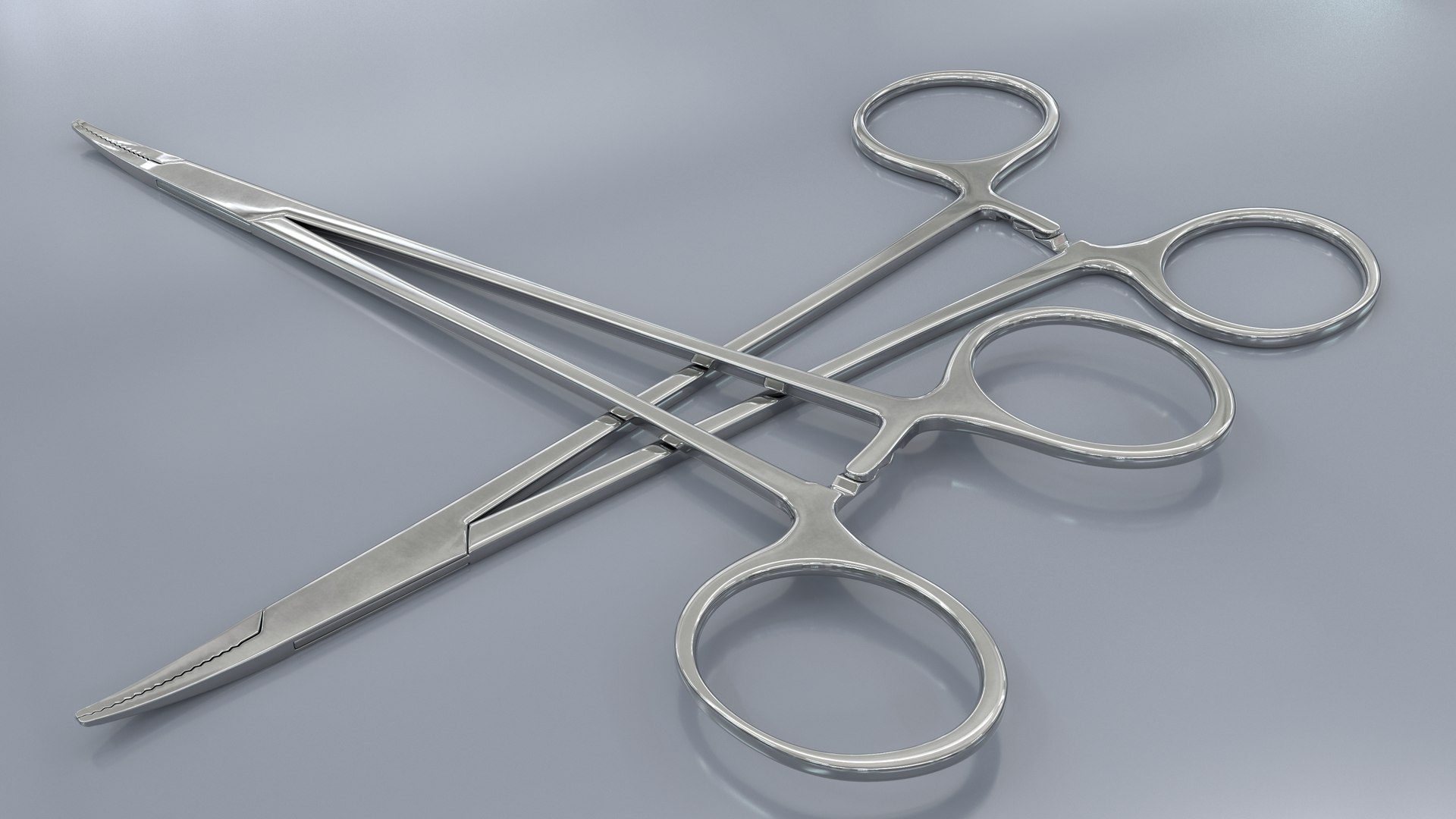 Curved Kelly Artery Forceps 3D Model - TurboSquid 2390535