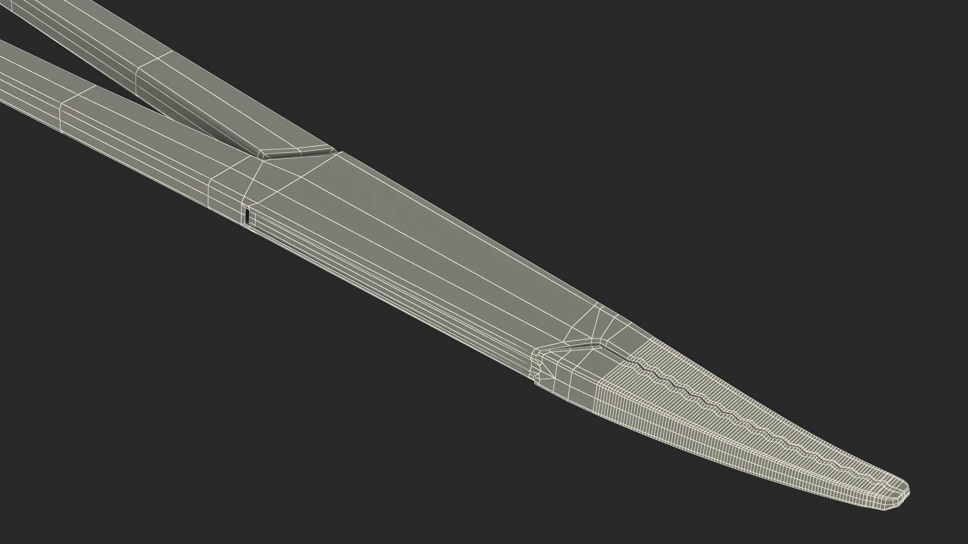 Curved Kelly Artery Forceps 3D Model - TurboSquid 2390535