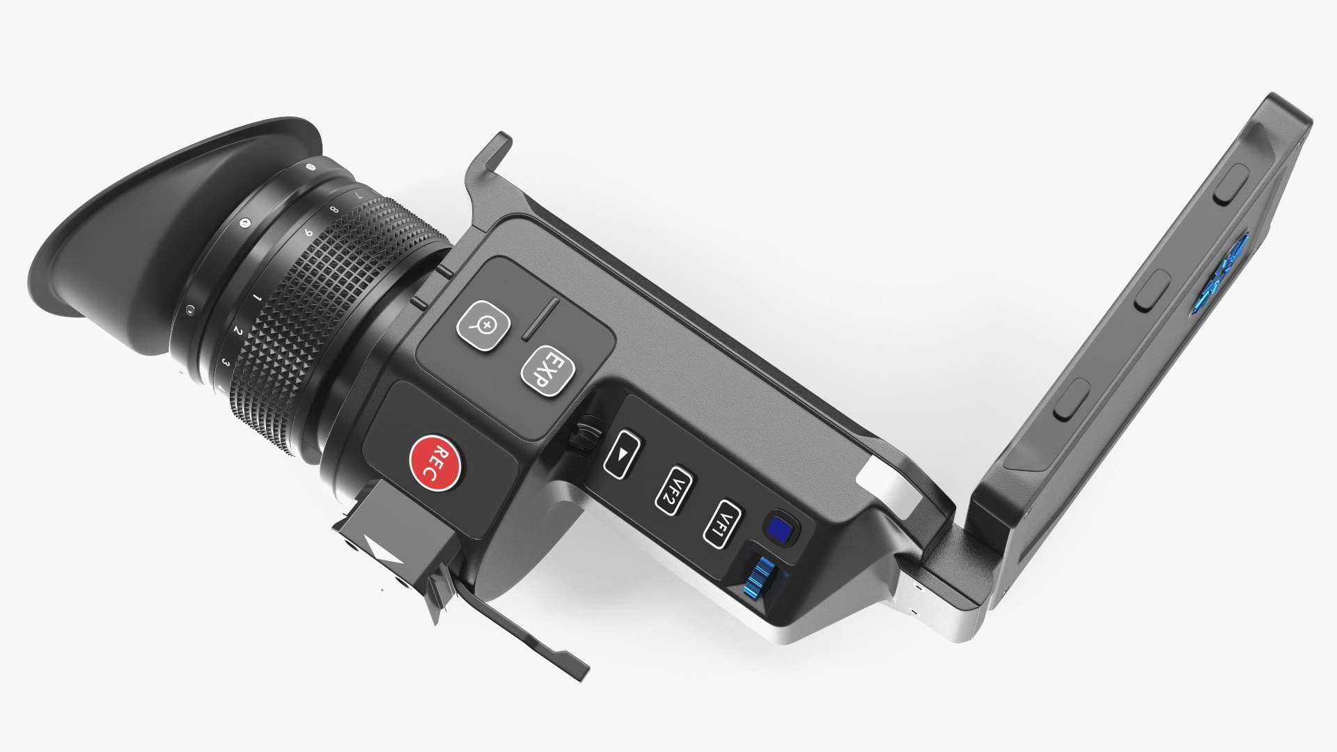 3D ViewFinder For Digital Cinema Camera - TurboSquid 1896270