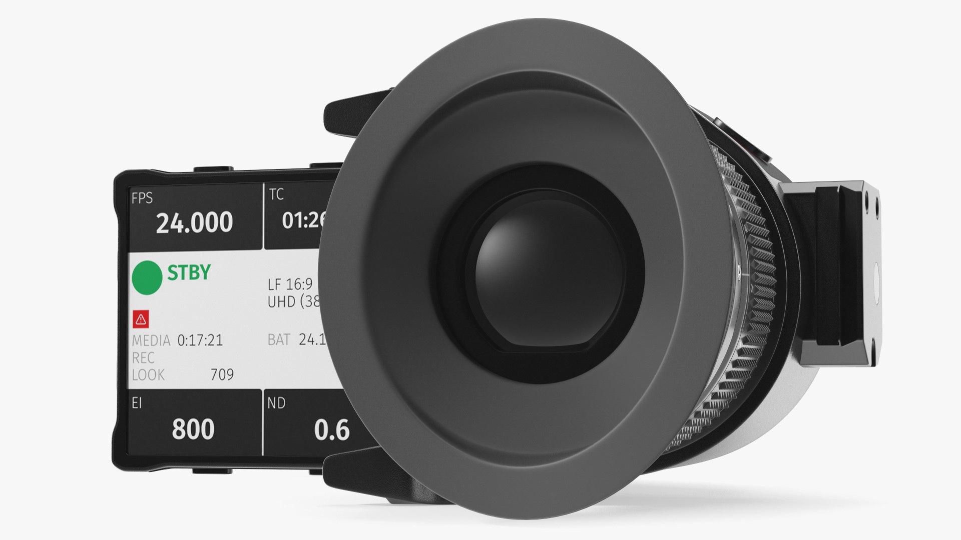 3D ViewFinder For Digital Cinema Camera - TurboSquid 1896270