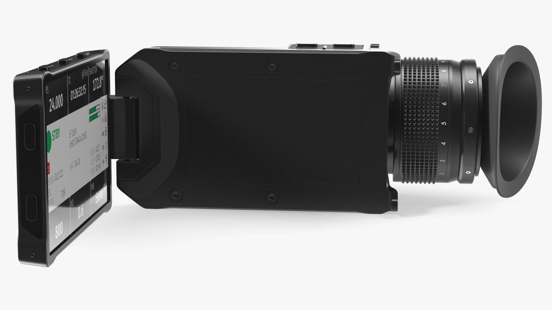 3D ViewFinder For Digital Cinema Camera - TurboSquid 1896270