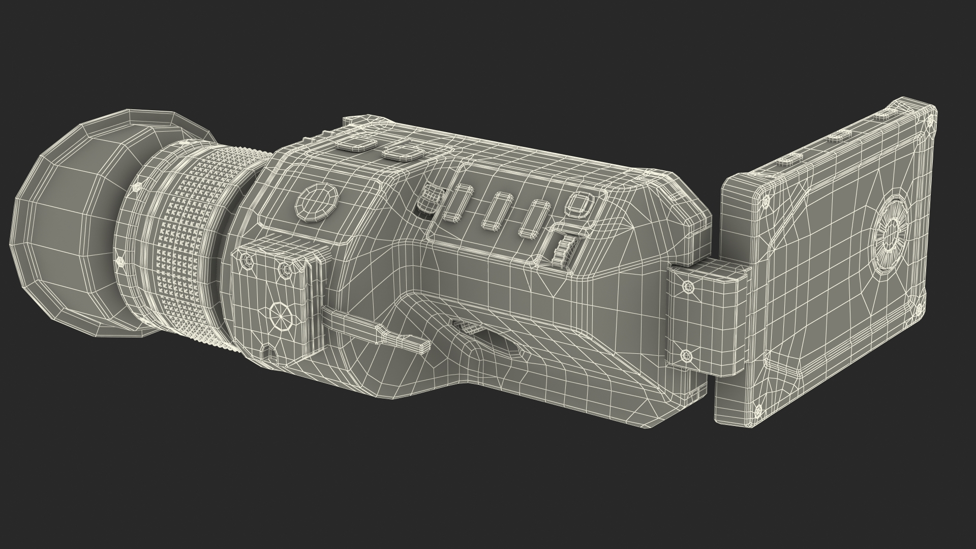 3D ViewFinder For Digital Cinema Camera - TurboSquid 1896270