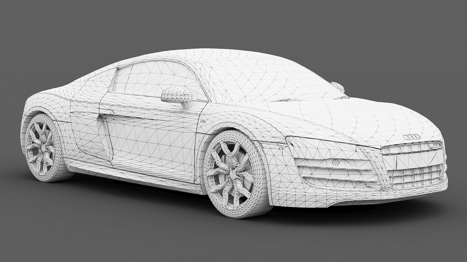 3D Audi R8 V10 - TurboSquid 1927378