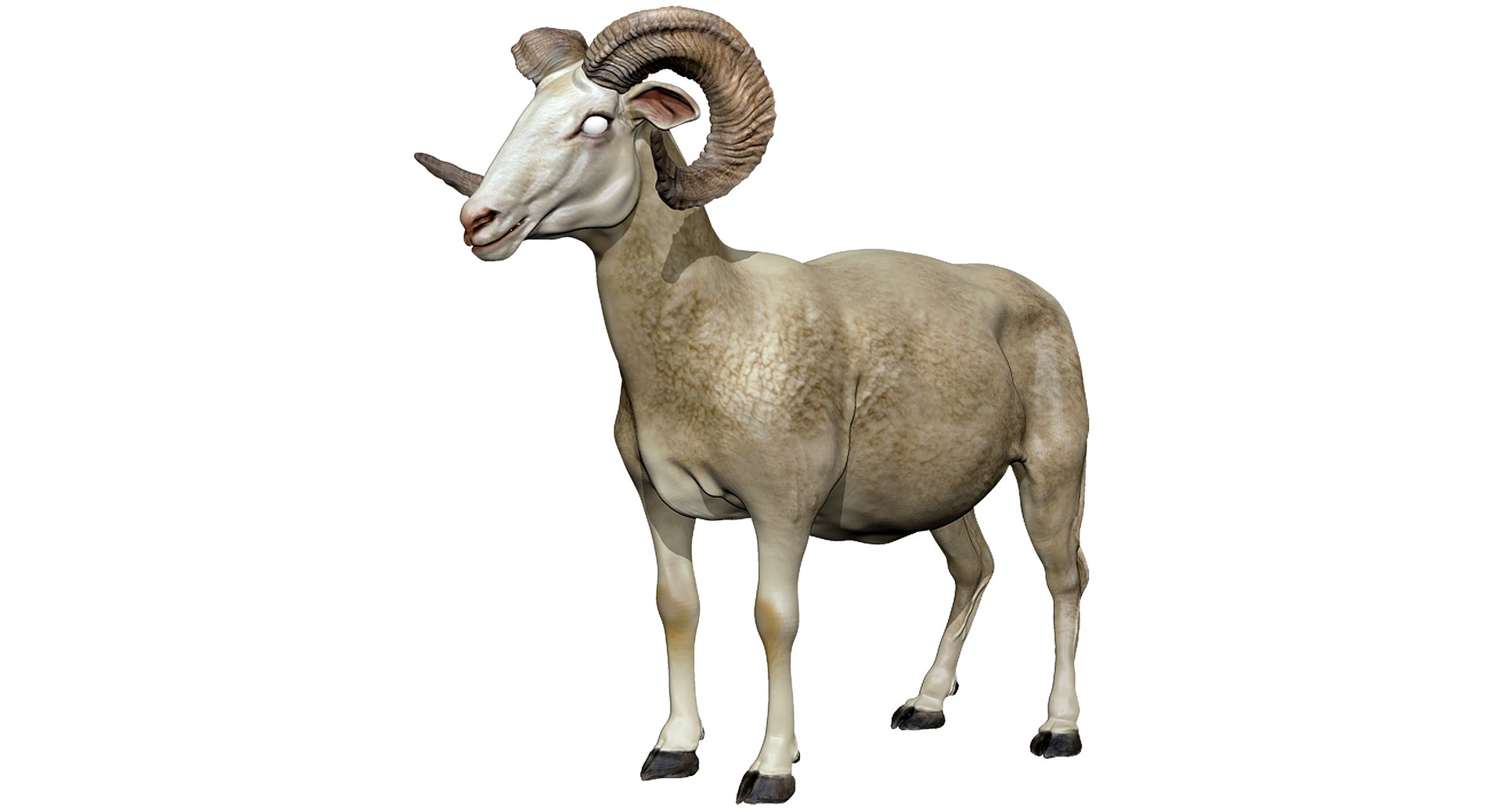 ram realistic fur 3d max