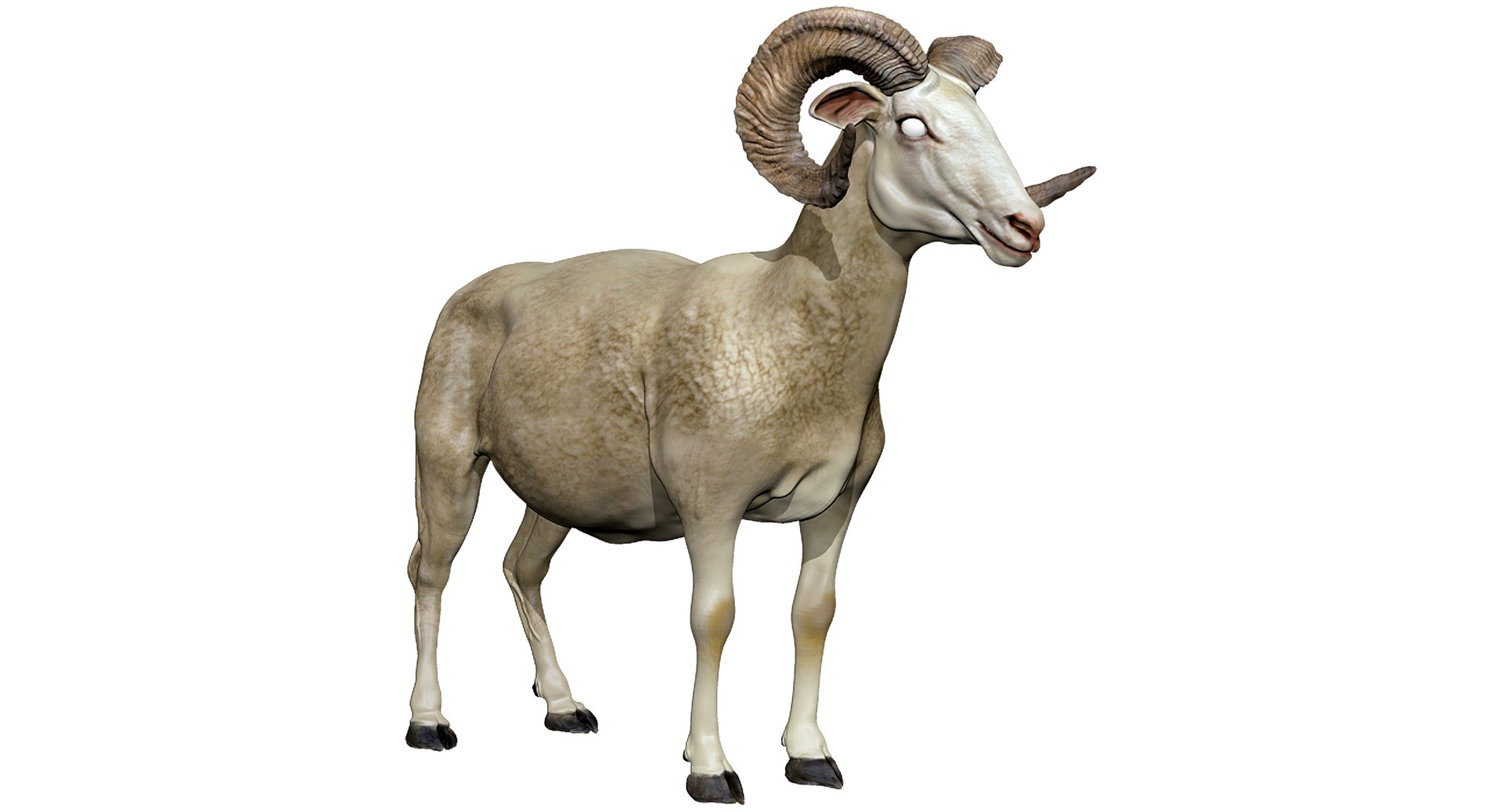 ram realistic fur 3d max