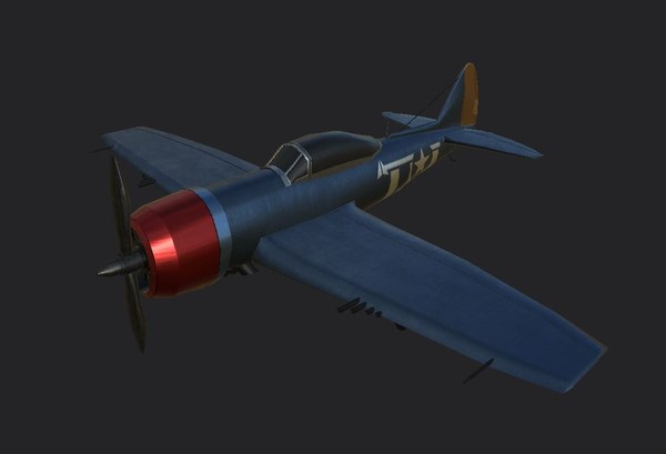 modelo 3d Avión Thunderbolt P47 - TurboSquid 1509649