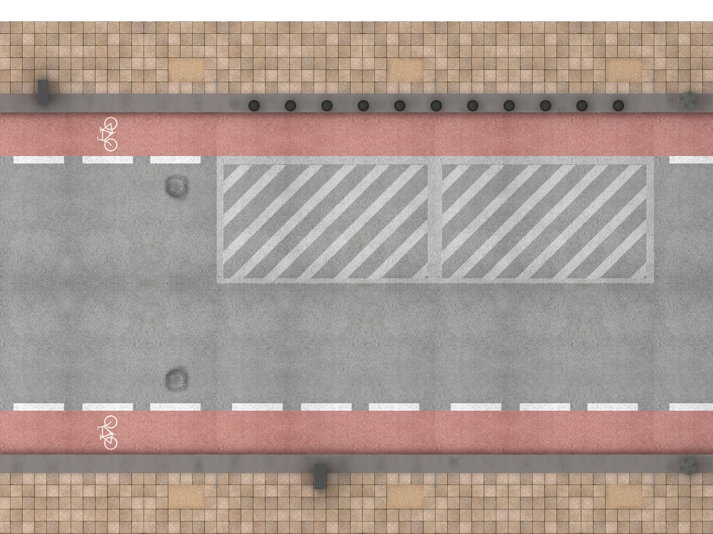 3D Modular Road - TurboSquid 1386977