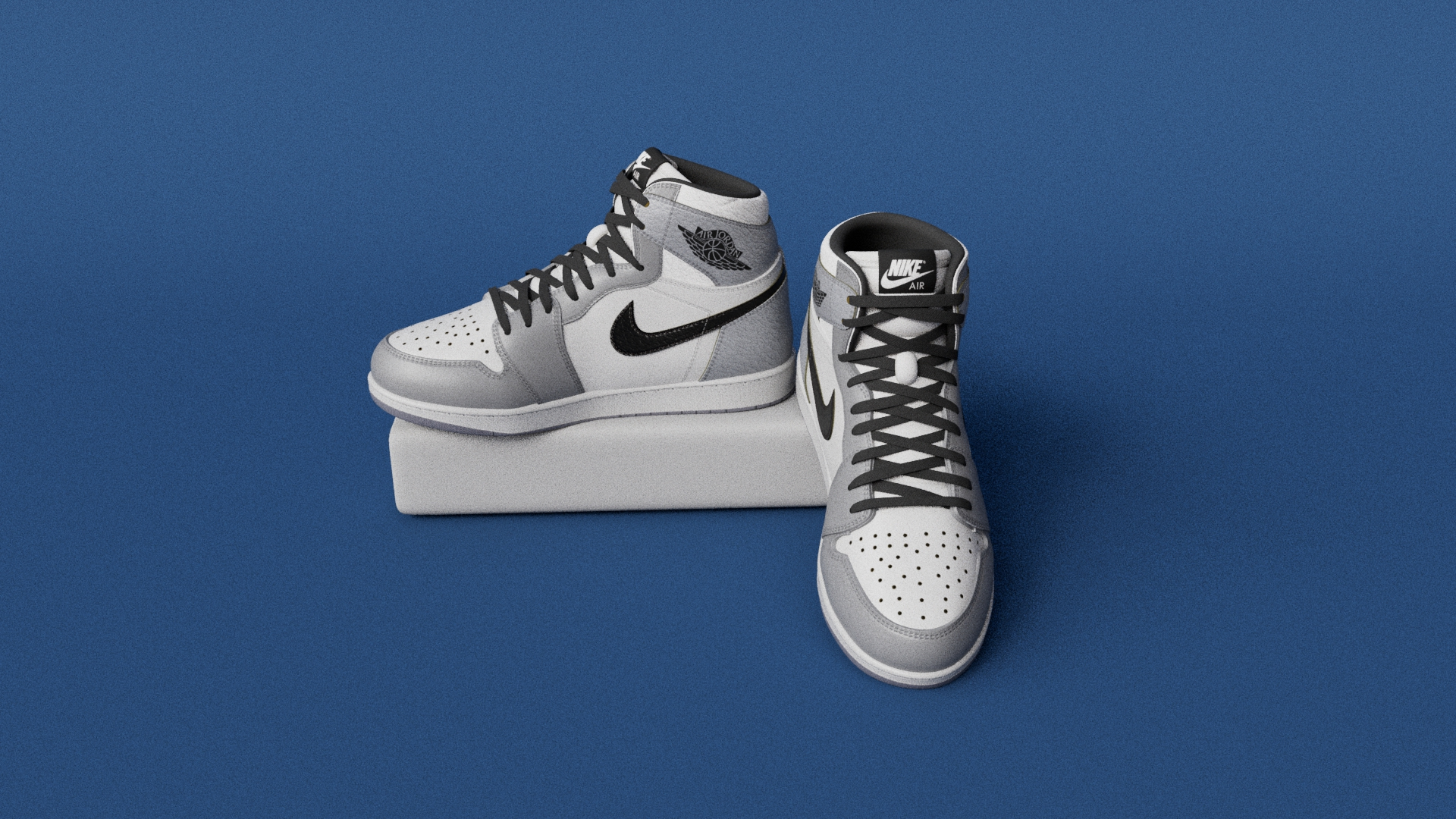 Combo AirJordan 1 Retro HighOG 3D Model - TurboSquid 2013805
