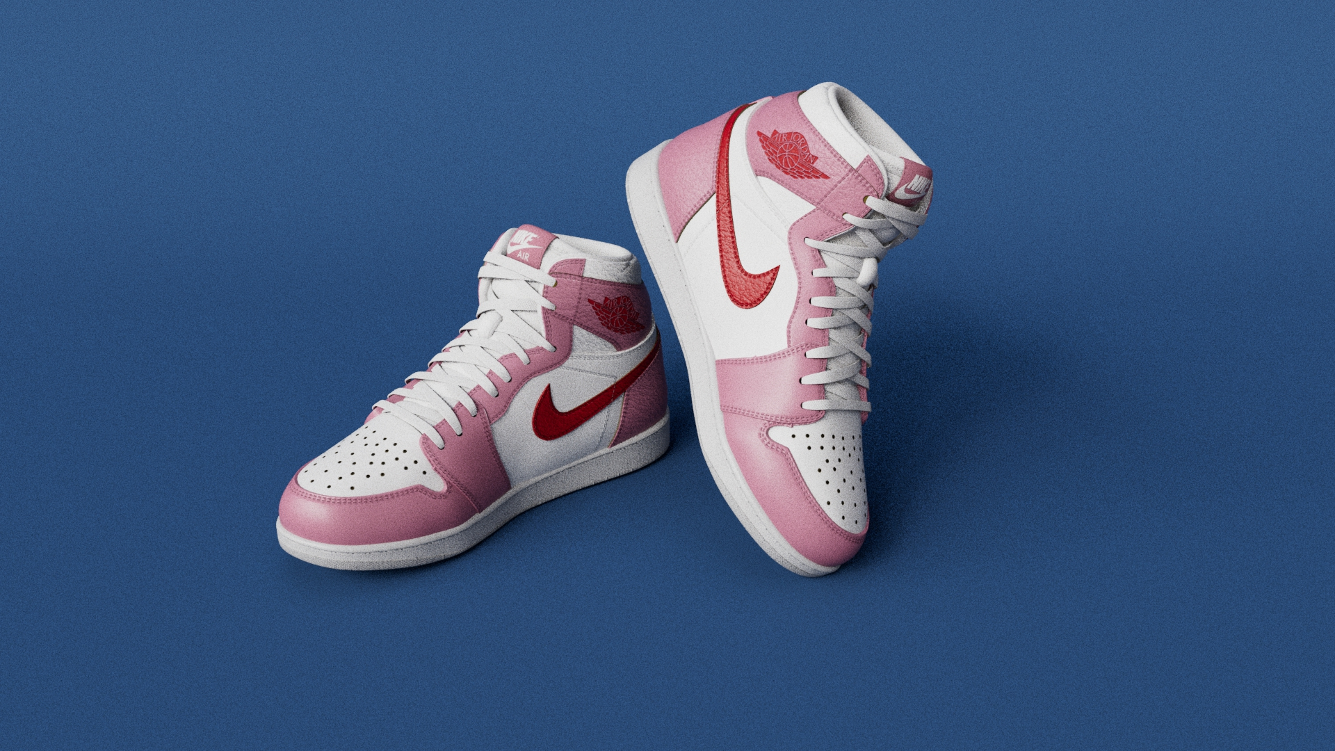 Combo AirJordan 1 Retro HighOG 3D Model - TurboSquid 2013805