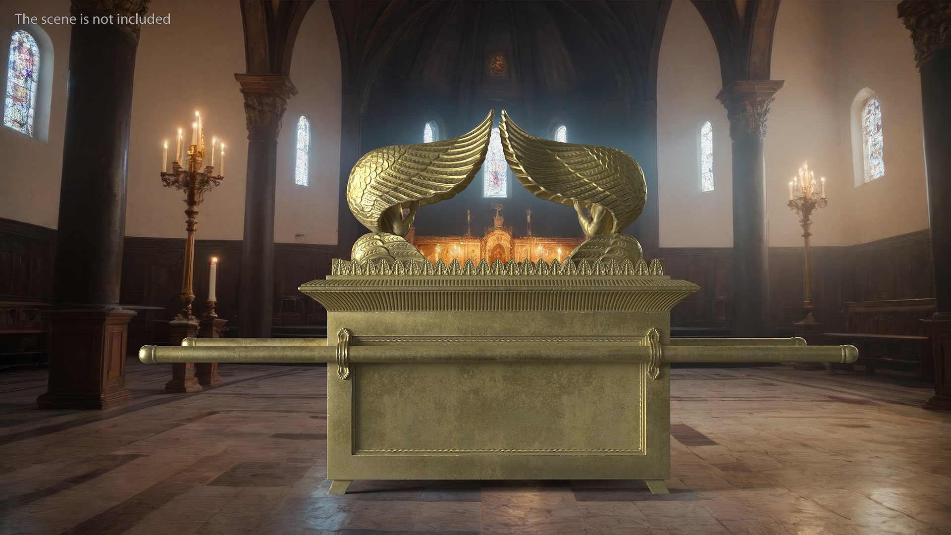 3D Arc Of The Covenant Bible Artifact Model - TurboSquid 2282728