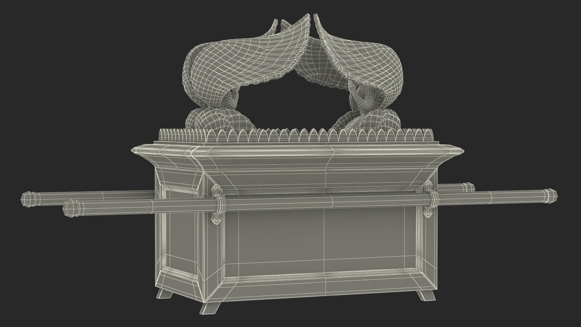 3D Arc Of The Covenant Bible Artifact Model - TurboSquid 2282728
