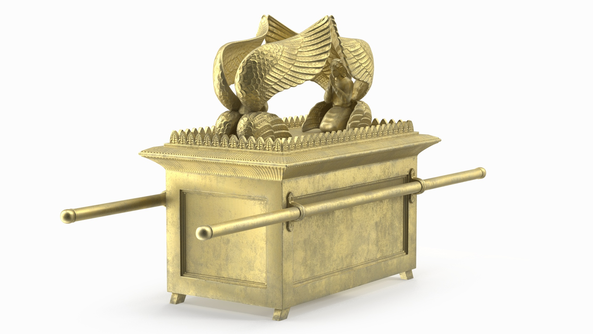 3D Arc Of The Covenant Bible Artifact Model - TurboSquid 2282728