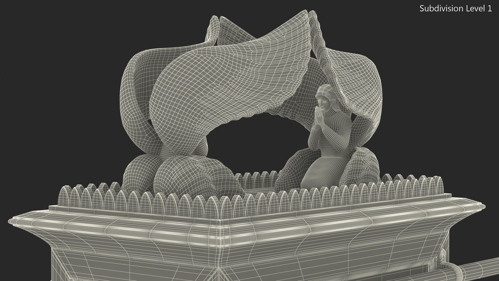 3D Arc Of The Covenant Bible Artifact Model - TurboSquid 2282728