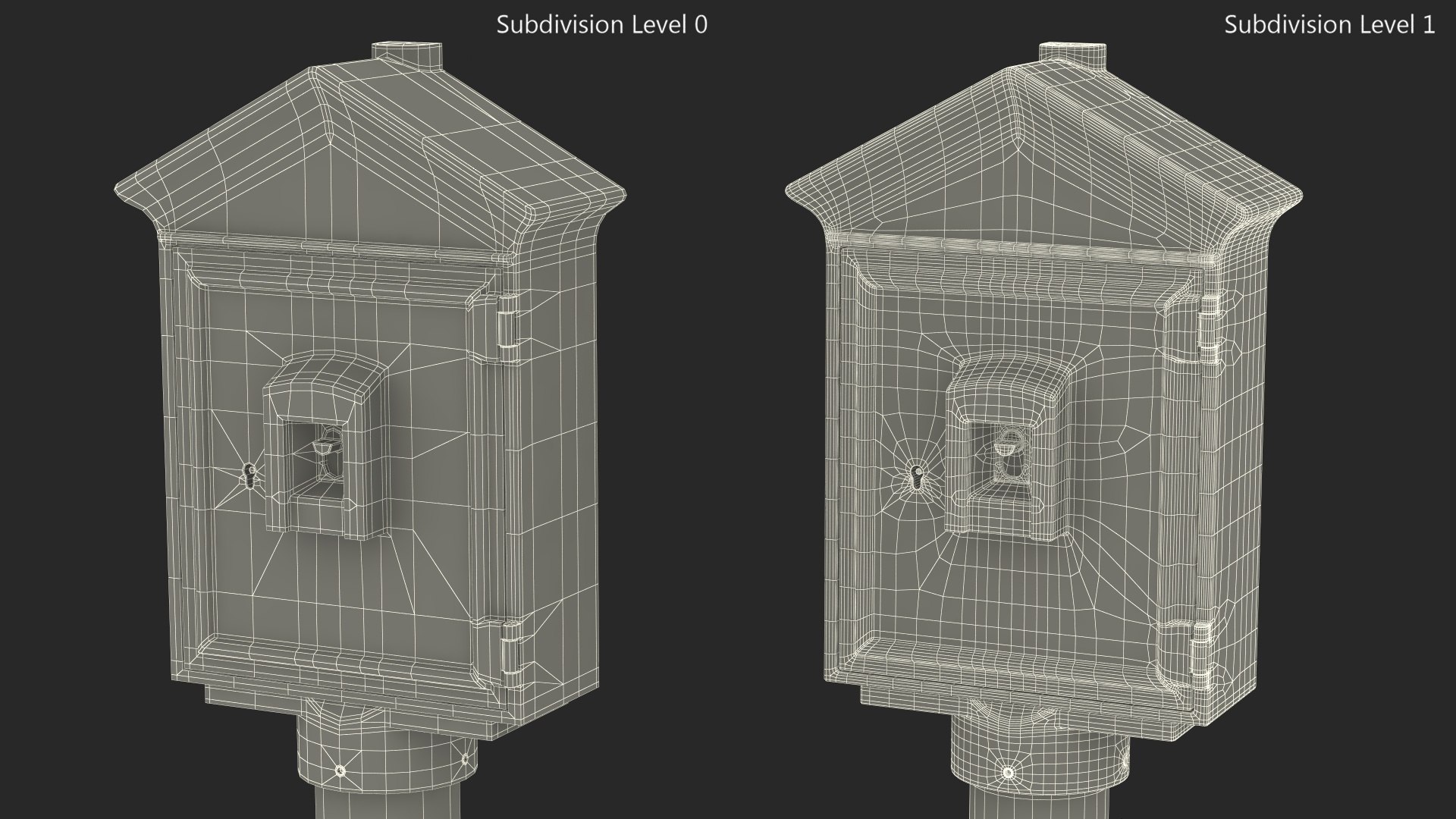 Vintage Fire Alarm Box 3D Model - TurboSquid 2077078