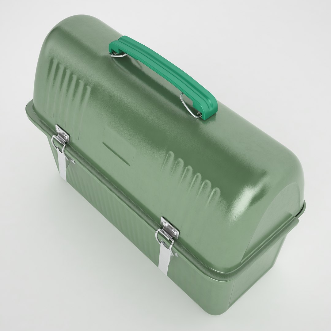 3d Model Of Classic Lunch Box