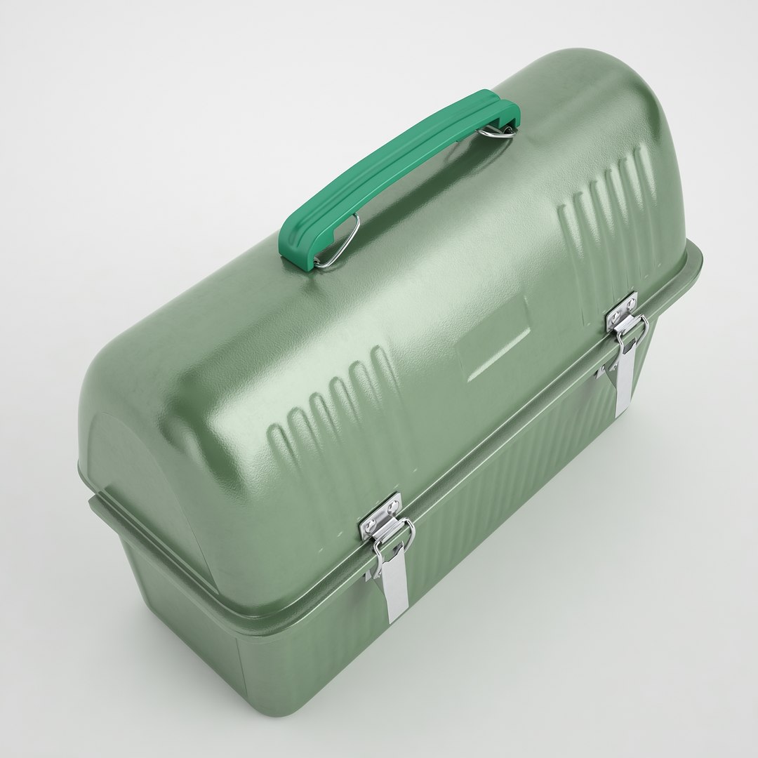 3d Model Of Classic Lunch Box