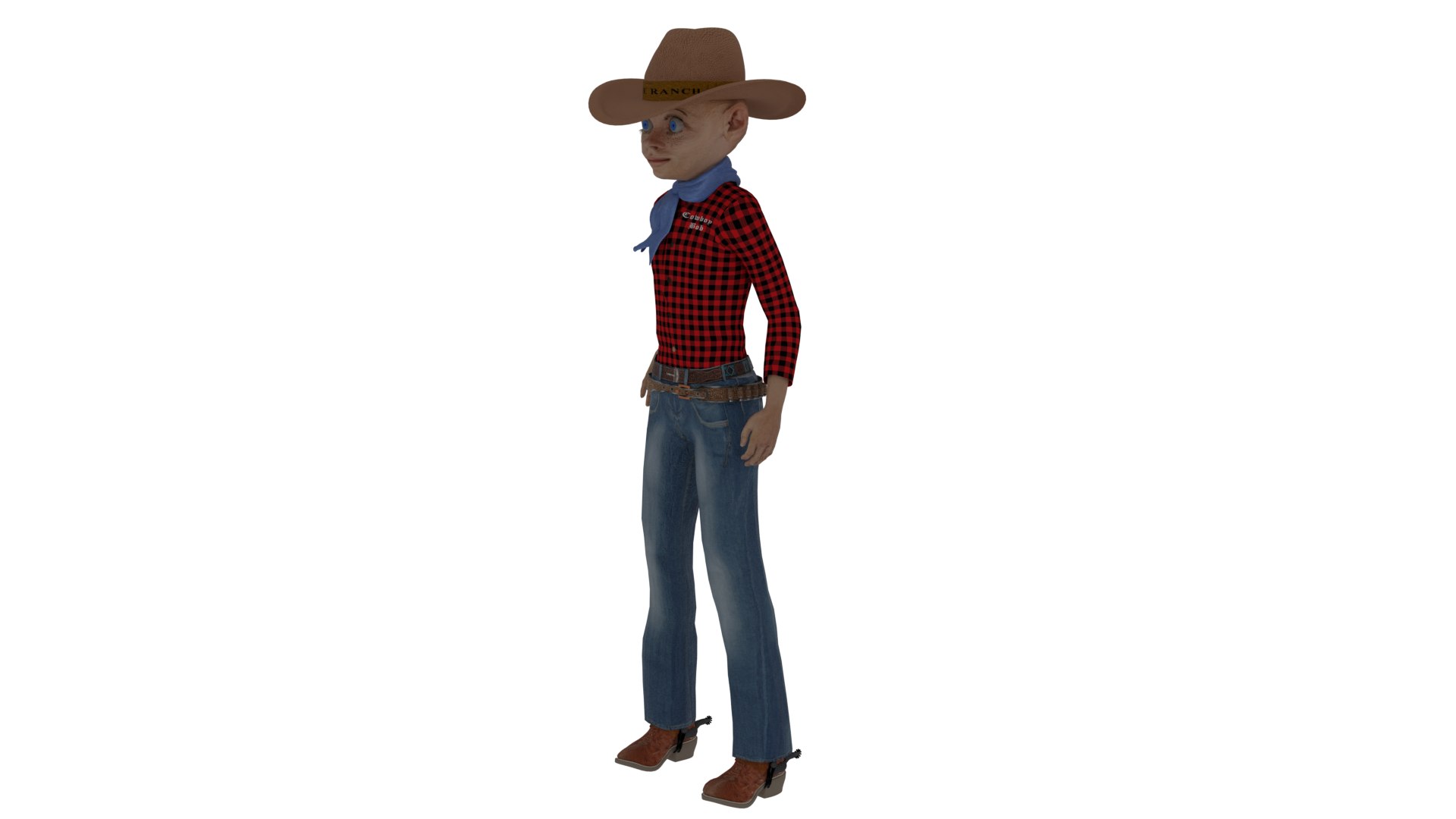 Cowboy Bob 3D - TurboSquid 2221847