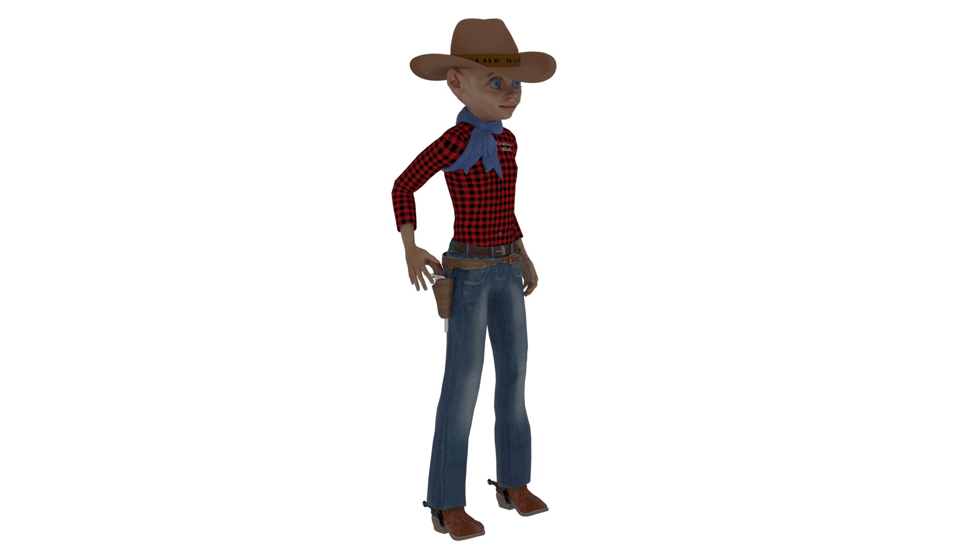 Cowboy Bob 3D - TurboSquid 2221847