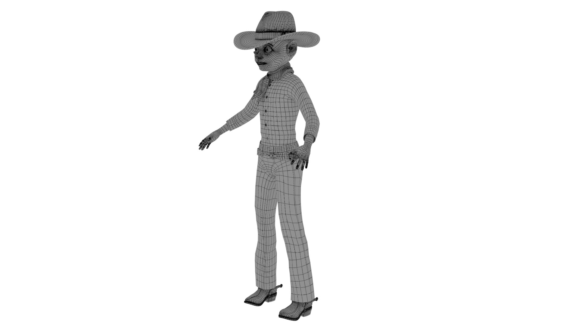 Cowboy Bob 3D - TurboSquid 2221847