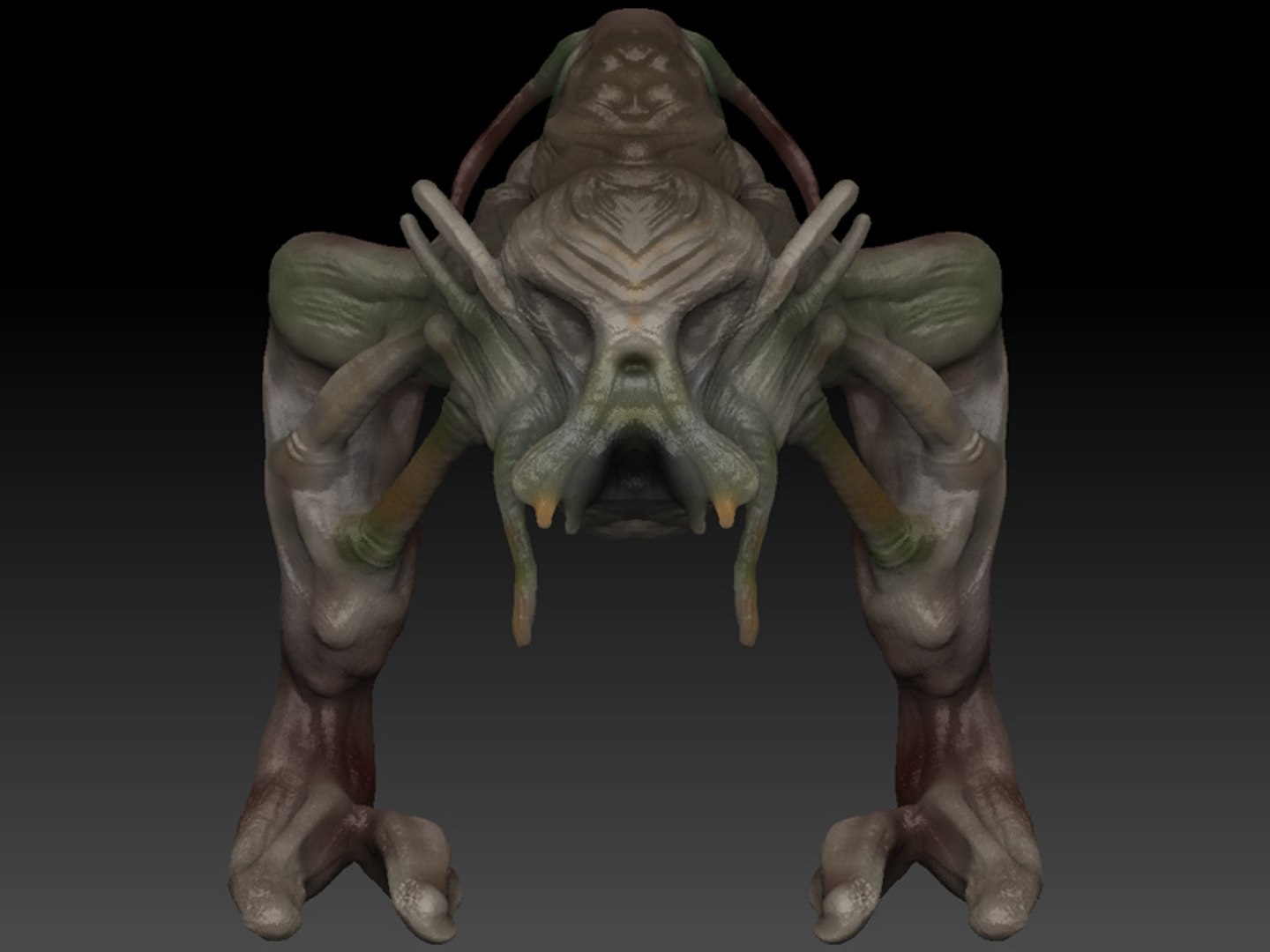 Monster Creature 3d Model