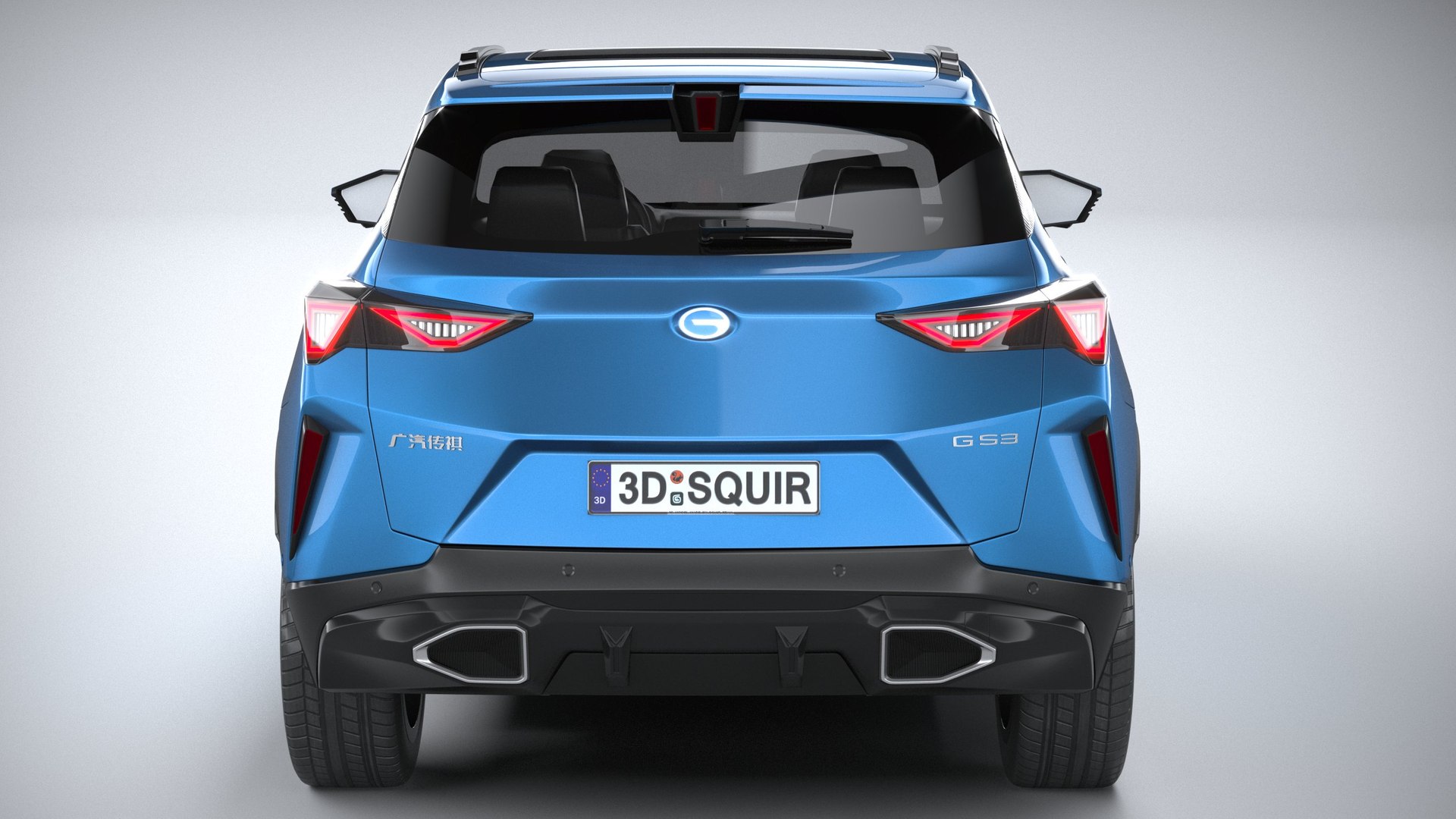 3D GAC GS3 2023 - TurboSquid 2024225