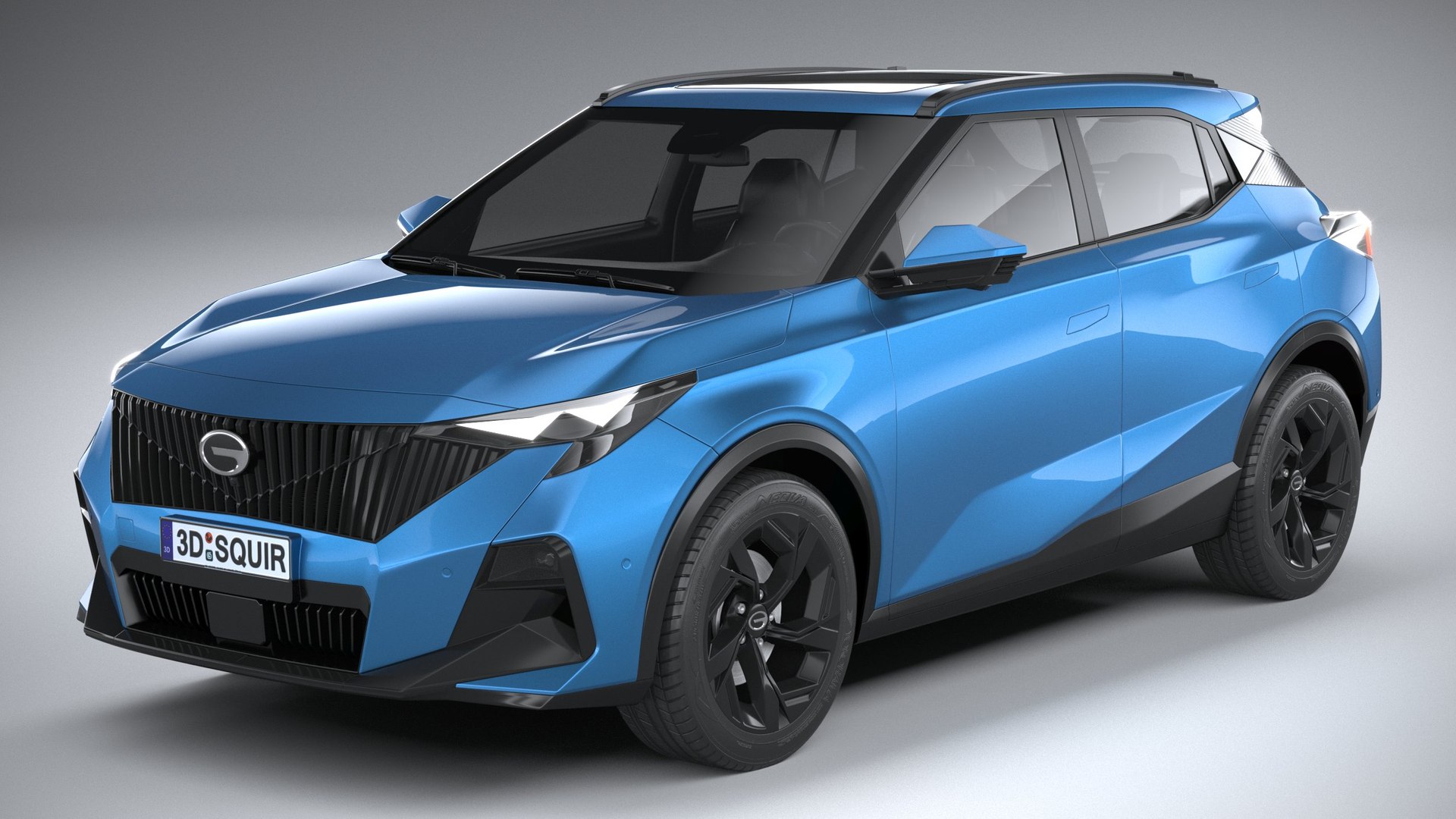 3D GAC GS3 2023 - TurboSquid 2024225