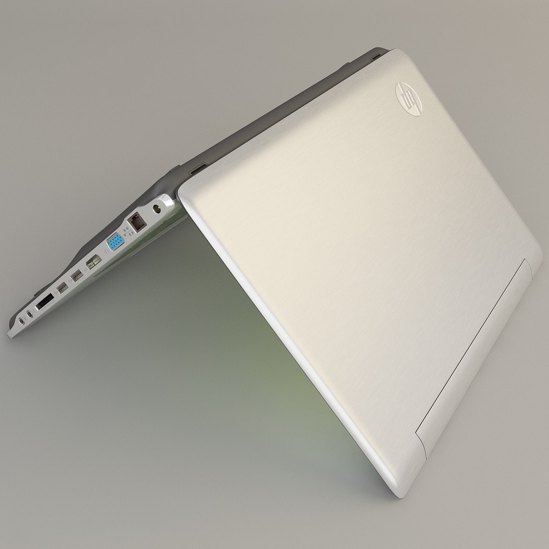 3d Laptop Hp Pavilion Computer Screen Model