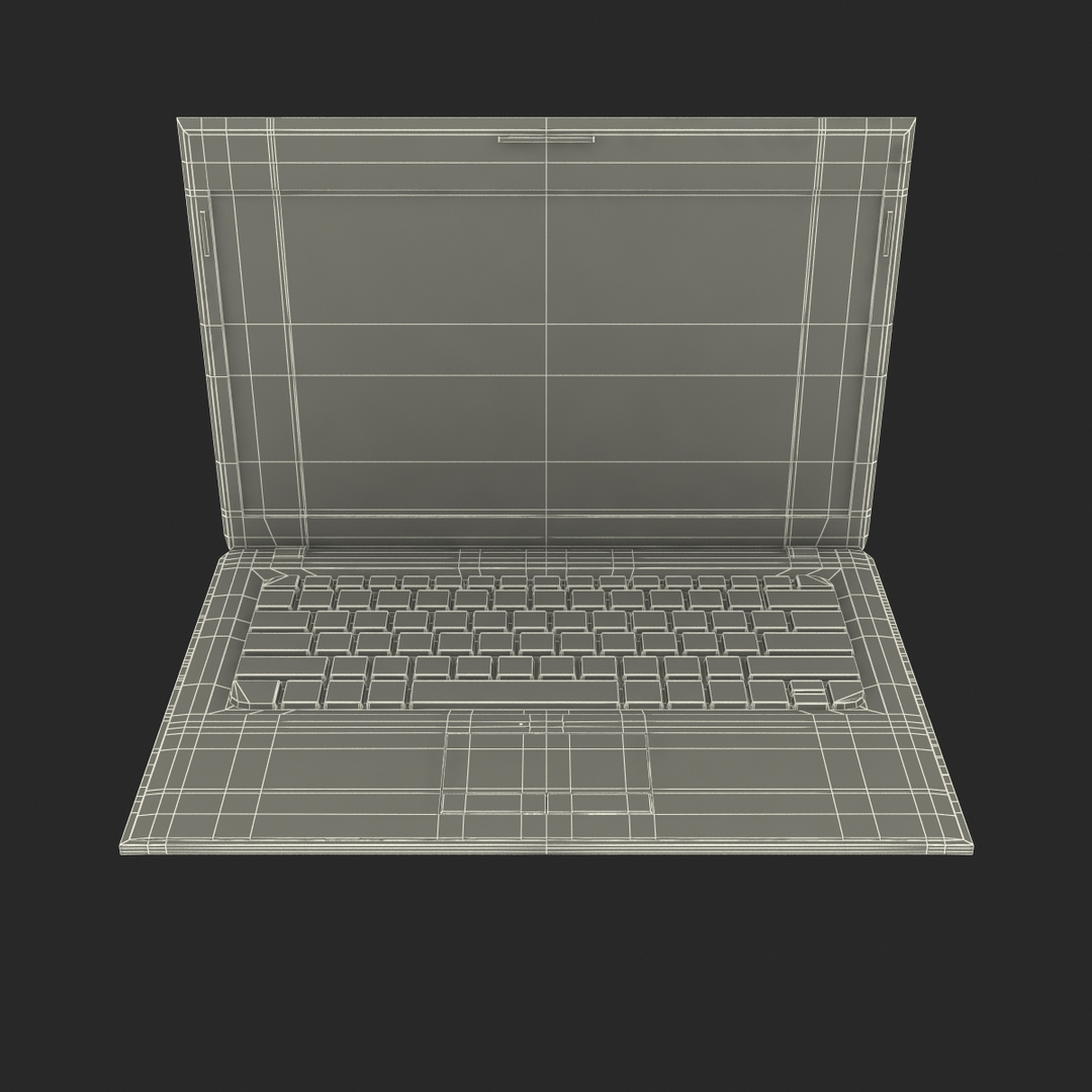 3d Laptop Hp Pavilion Computer Screen Model