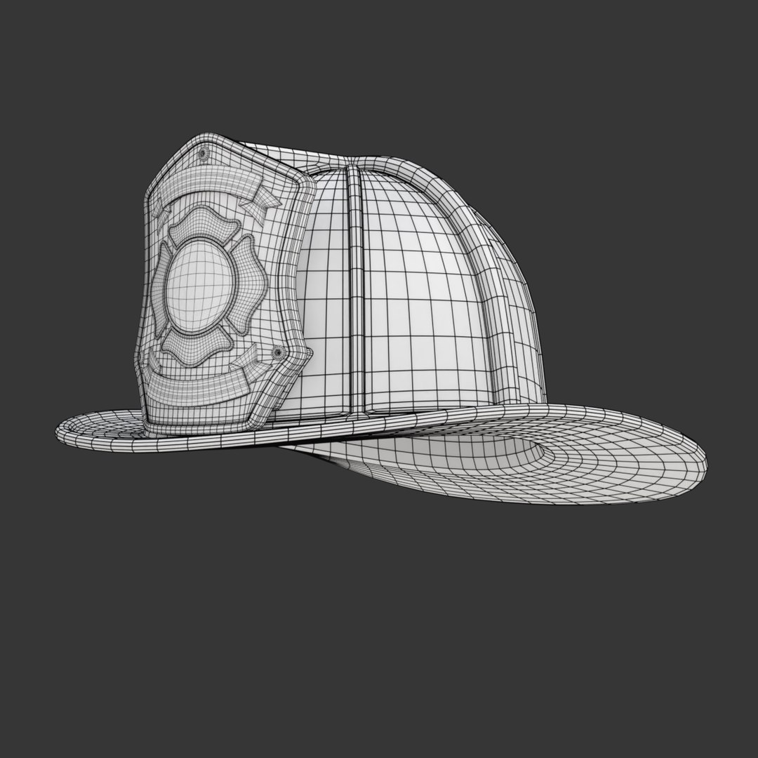 Firefighter helmet 3D model - TurboSquid 1294224