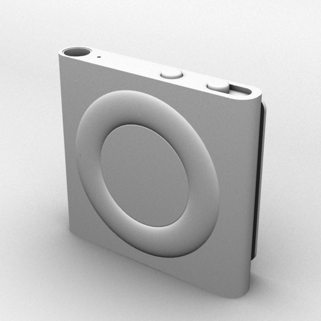 Apple Ipod Shuffle 3d Model