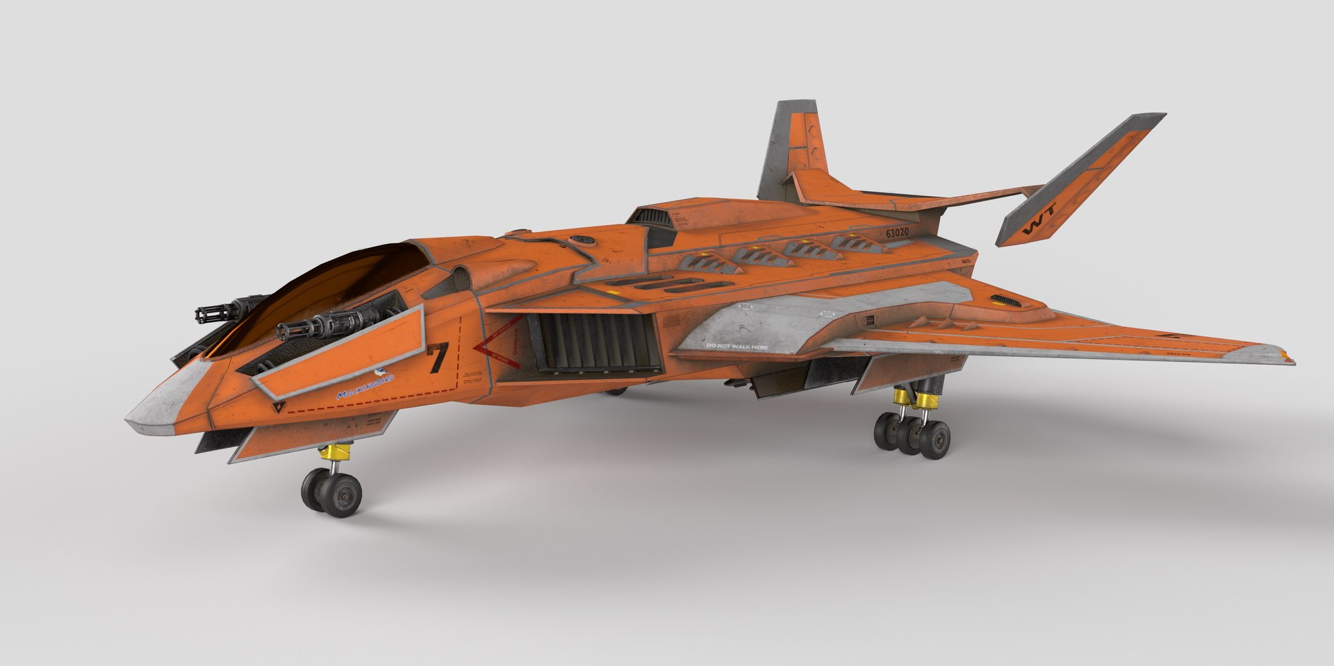 3D Spaceship Fighter Jet Airplane Sci-Fi Set - TurboSquid 2254362
