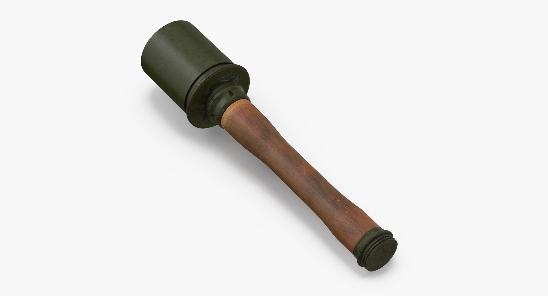 3d Model Of 24 Grenade