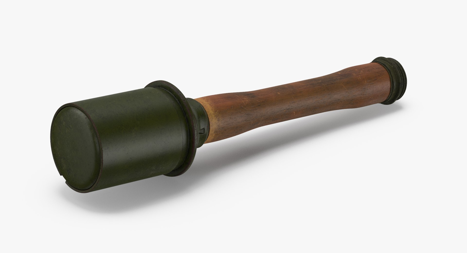 3d Model Of 24 Grenade