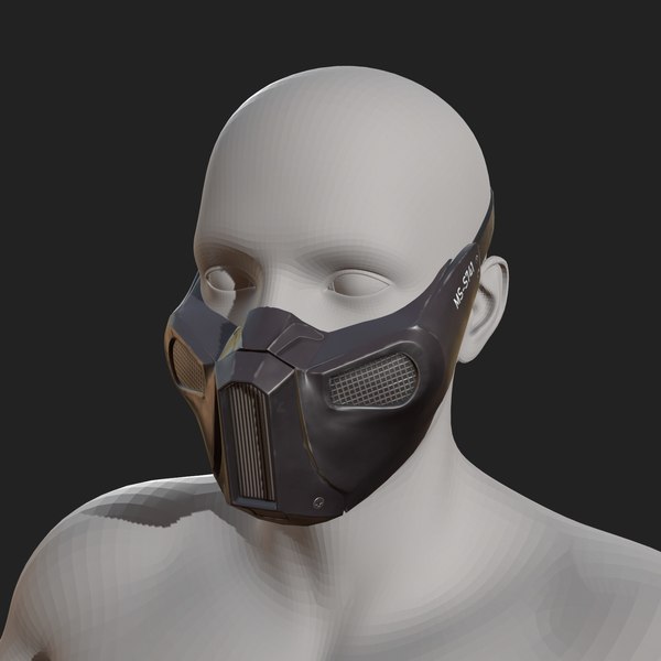 3D model fashion mask - TurboSquid 1483655