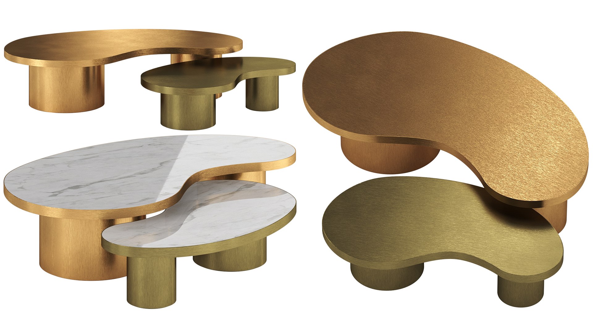 3D Tb Mensa Ginger Brown Coffee Table Model - TurboSquid 2111764