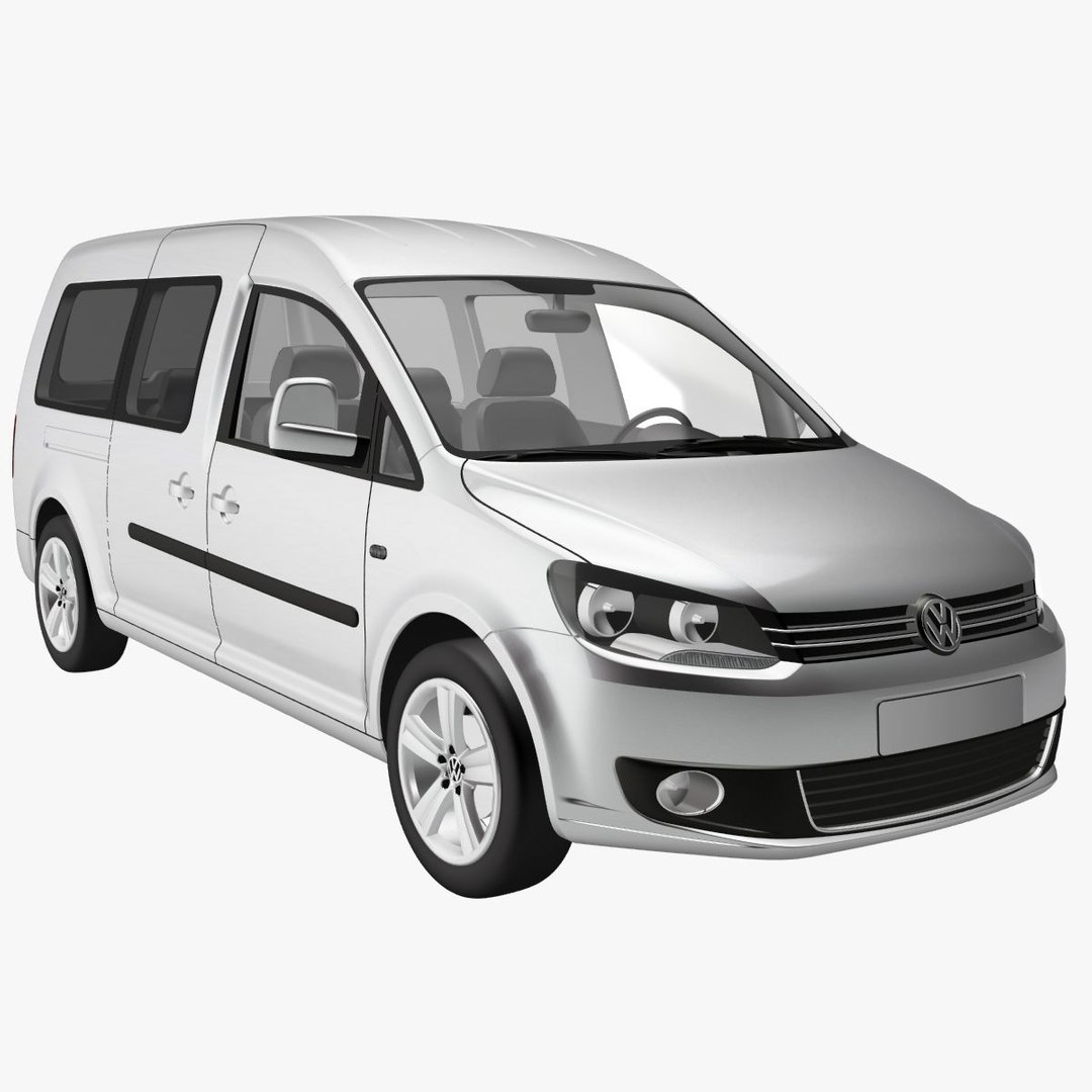 3d model vehicles caddy delivery van