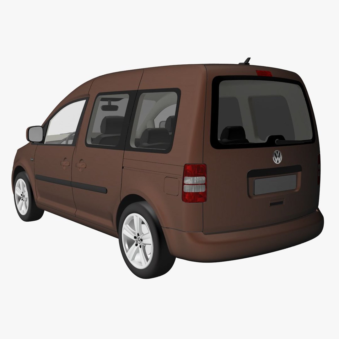 3d model vehicles caddy delivery van
