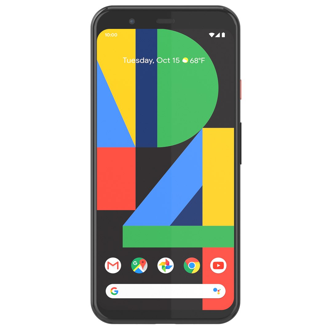 Google pixel 4 colours 3D model - TurboSquid 1468101