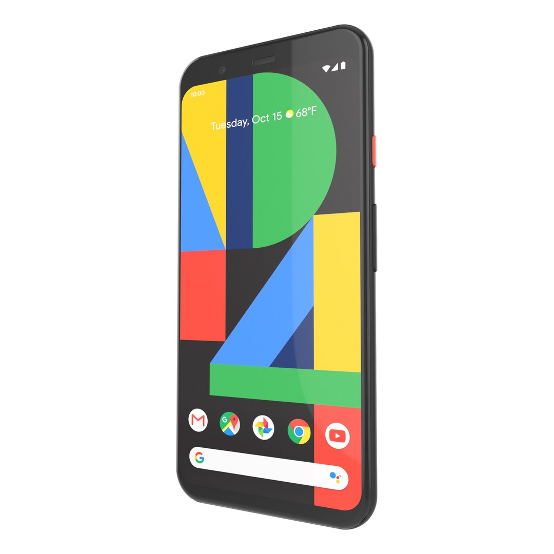 Google pixel 4 colours 3D model - TurboSquid 1468101