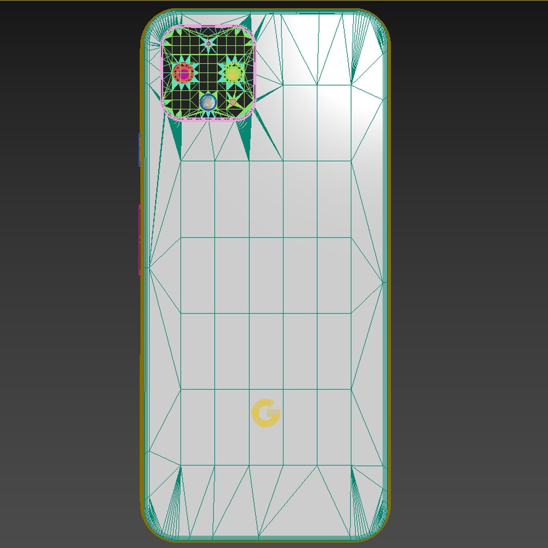 Google pixel 4 colours 3D model - TurboSquid 1468101