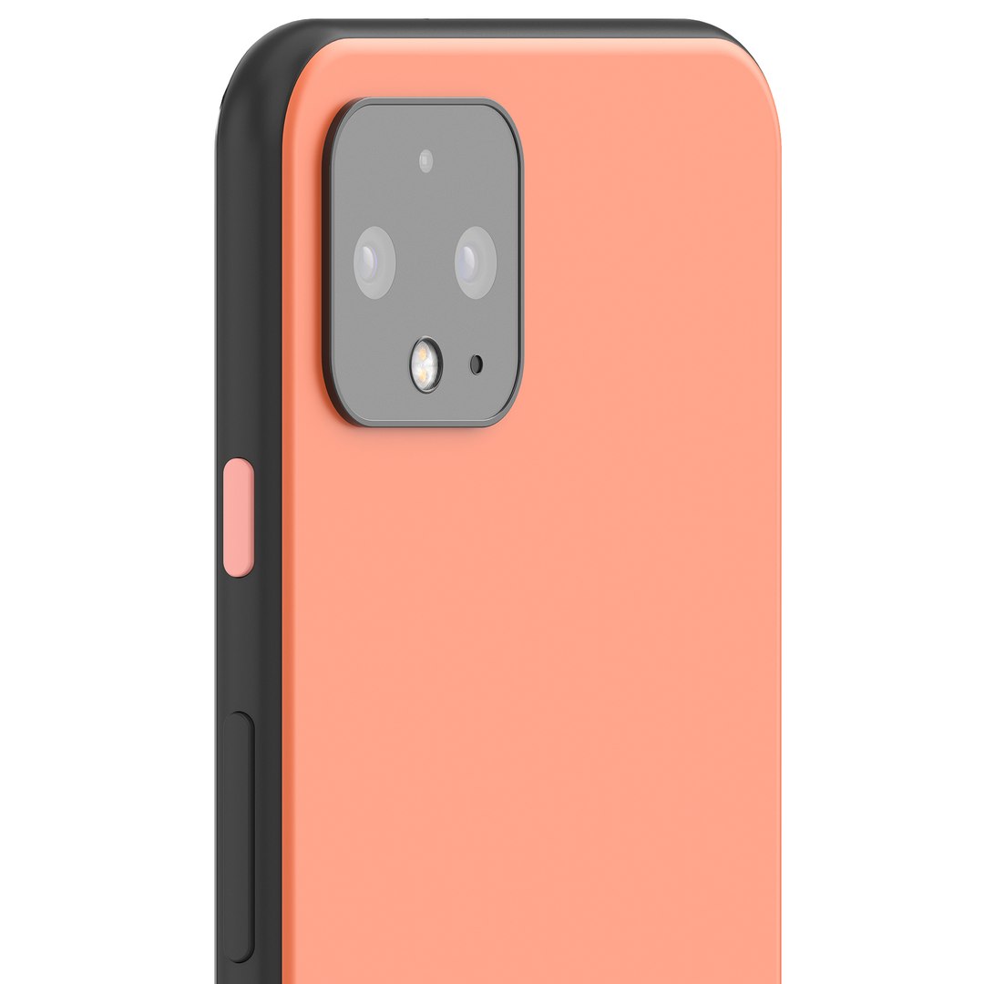 Google pixel 4 colours 3D model - TurboSquid 1468101