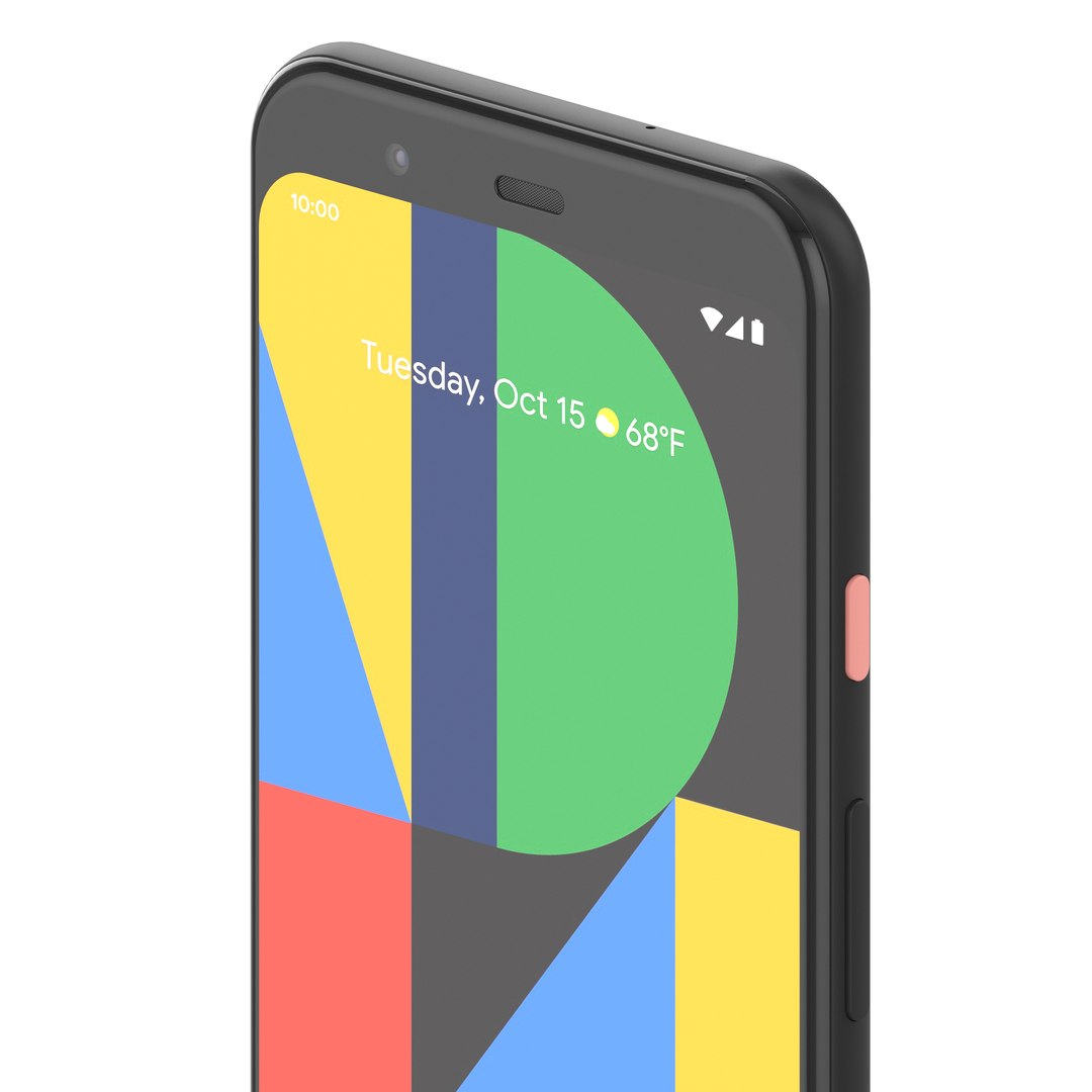 Google pixel 4 colours 3D model - TurboSquid 1468101