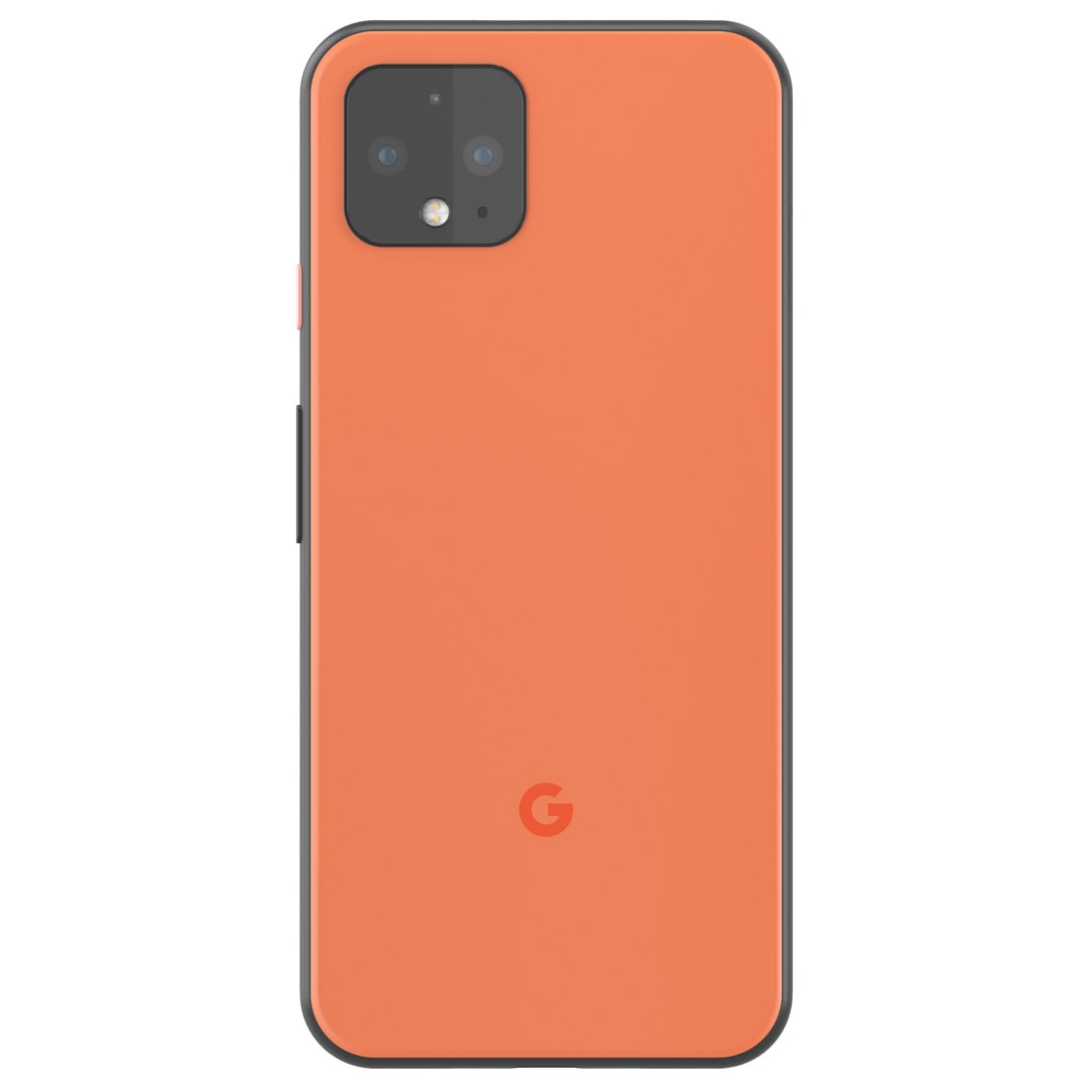 Google pixel 4 colours 3D model - TurboSquid 1468101