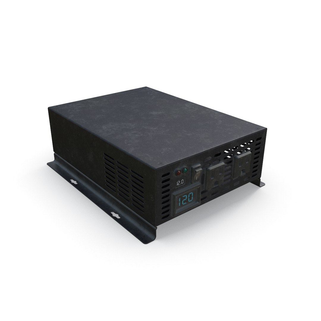 Power Inverter PBR 3D Model - TurboSquid 1788962