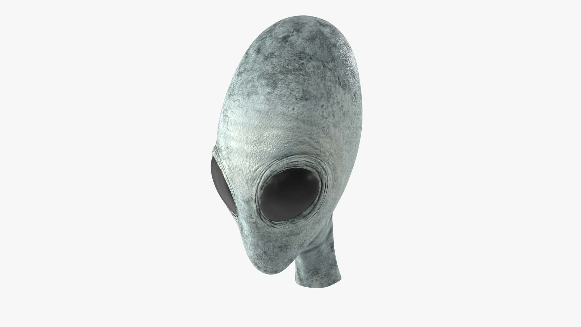 Extraterrestrial alien head 3D model - TurboSquid 1631927