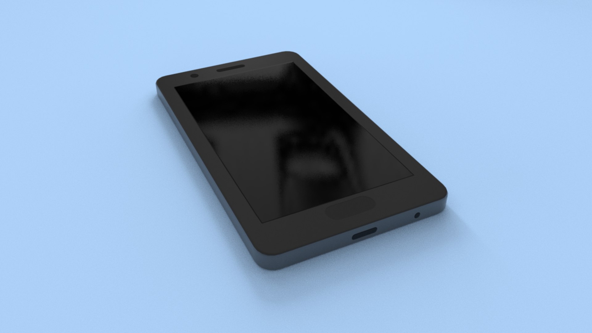 Low Poly 3D Cartoon Phone 3D Model - TurboSquid 1755660