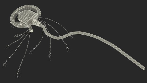 3D Garden Lawn Sprinkler with Trickles Water - TurboSquid 1839217