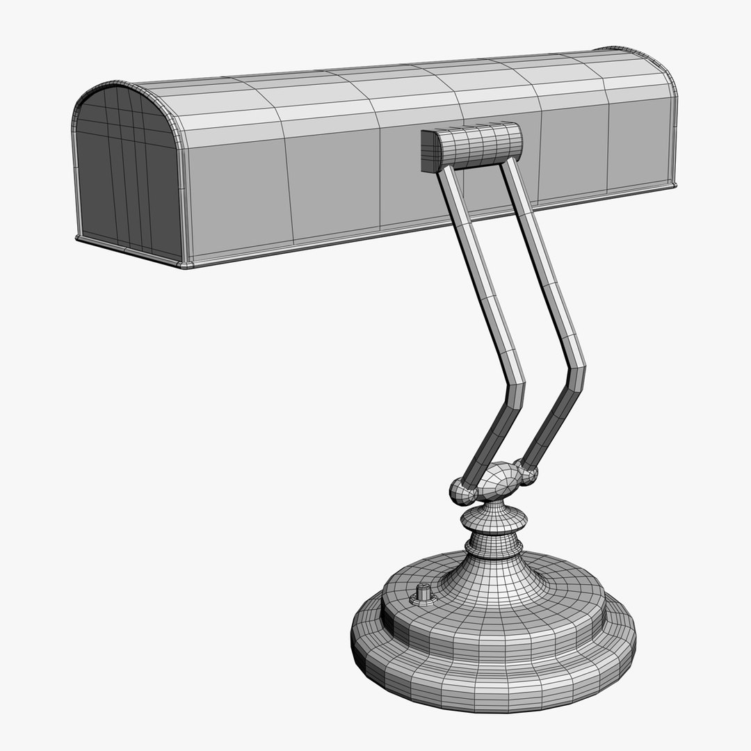 3d Model Desk Lamp