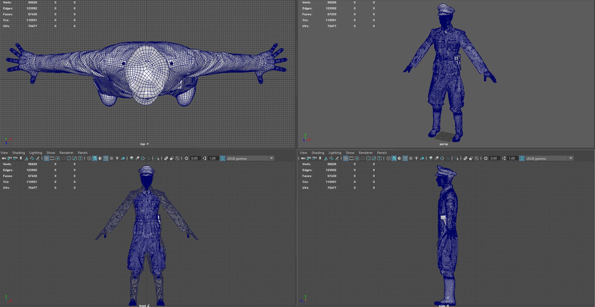 Wehrmacht Officer 3D Model - TurboSquid 1543152